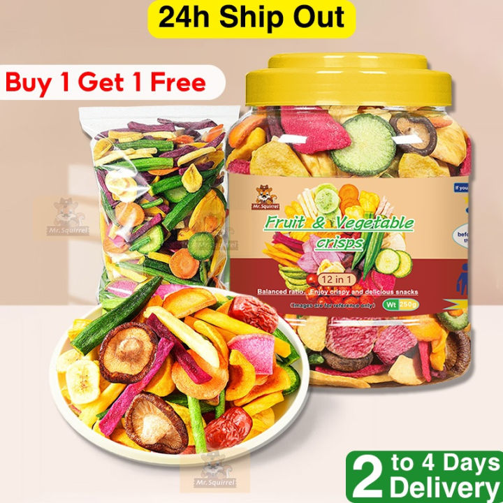 Mr Squirrel Vegetable Chips 14 in1 Dried Fruits and Vegetables Chips ...