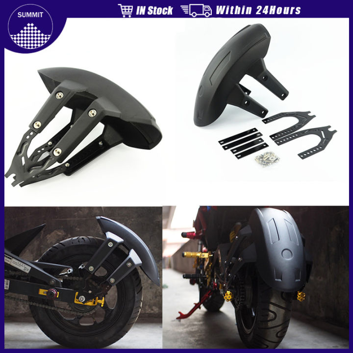 Modified Motorcycle Mud Guard Universal Rear Fender for 10-18 inch Tire ...
