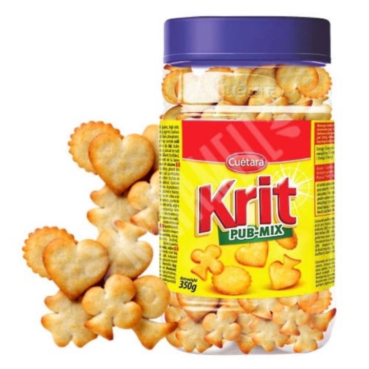 CUETARA KRIT PUB-MIX | PISCIS CRACKERS 350G | Lazada PH
