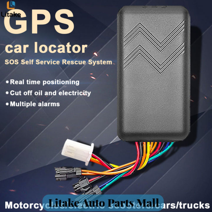 GT06 Car GPS Tracker GPS Locator With SOS Function Dual Antenna Real ...