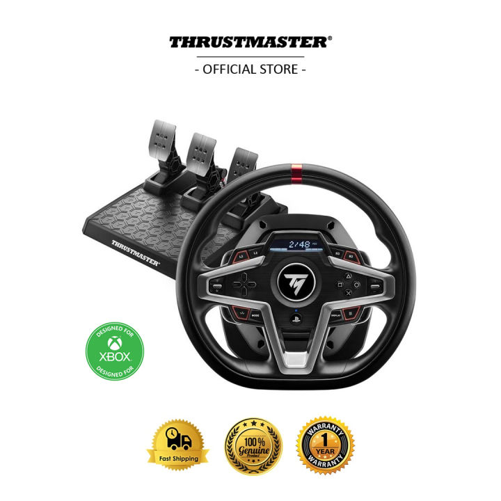 Thrustmaster T248 Racing Wheels and Pedals - Next Gen Racing Simulation ...