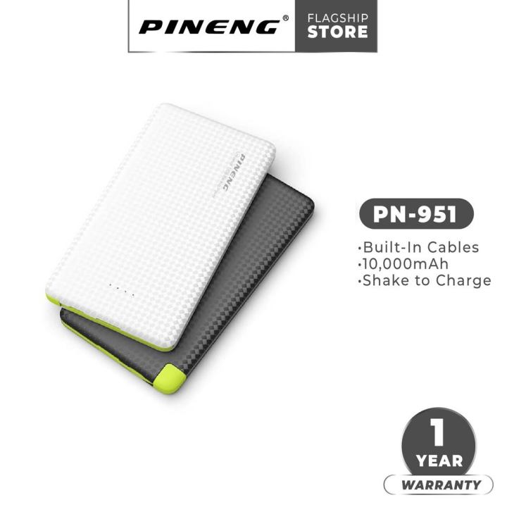 Pineng PN-951 10000mAh Ultra Slim Design Power Bank - 1 Year Warranty ...