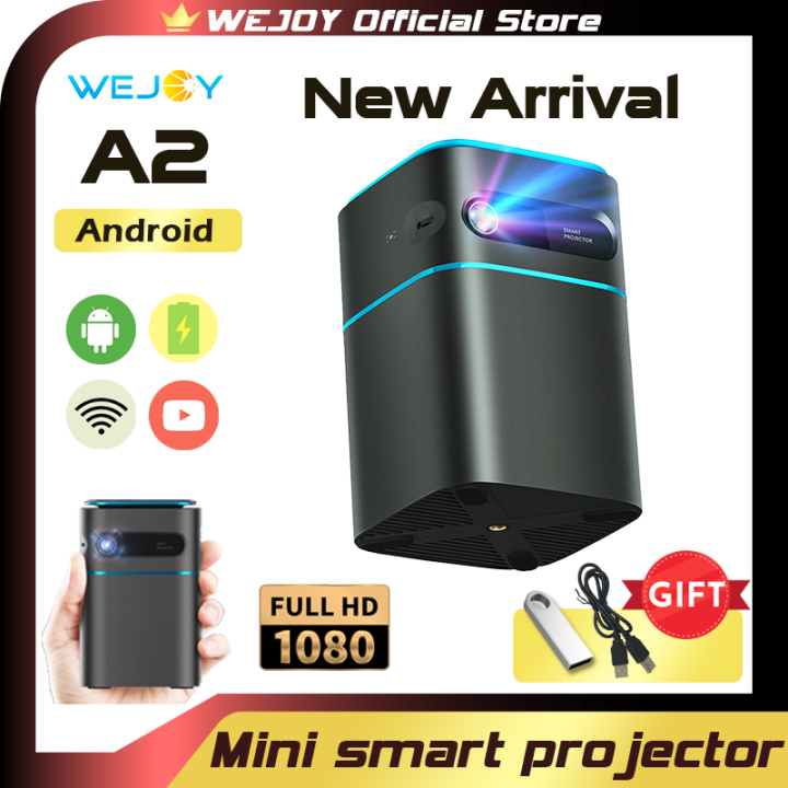 [Special Voucher] Wejoy DL-A2 Android 9 Projector 4K Mini Portable ...