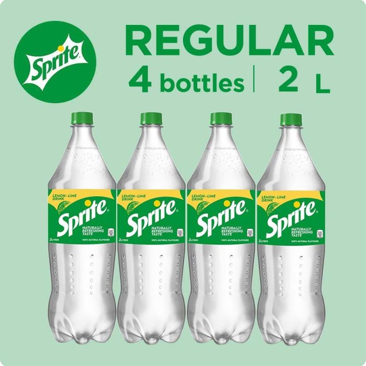 Sprite Regular 2L - Pack of 4 | Lazada PH