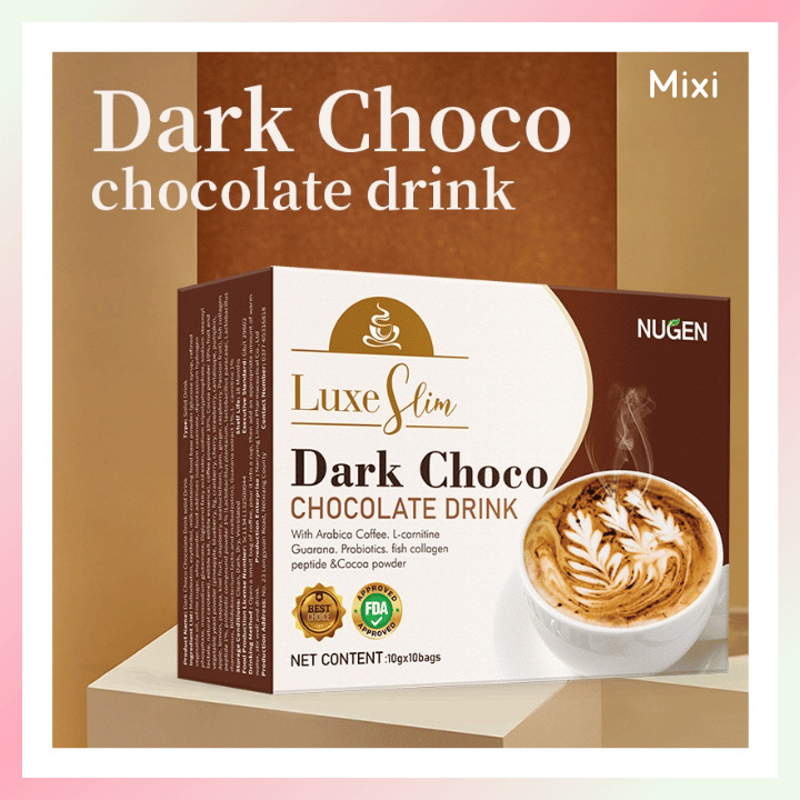 Luxe Slim Dark Choco Chocolate Drink NUGEN | Lazada PH