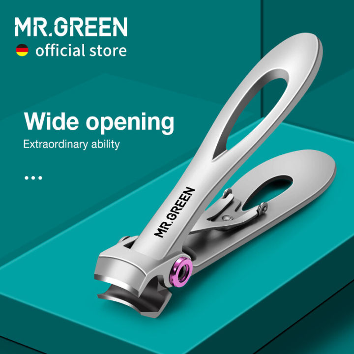 MR.GREEN Nail Clippers Stainless Steel Two Sizes Are Available Manicure ...
