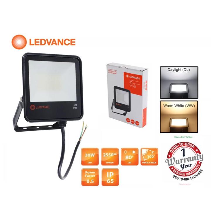 Osram Ledvance 10w 30w LED ECO LITE FLOODLIGHT 6500K / 3000K | Lazada