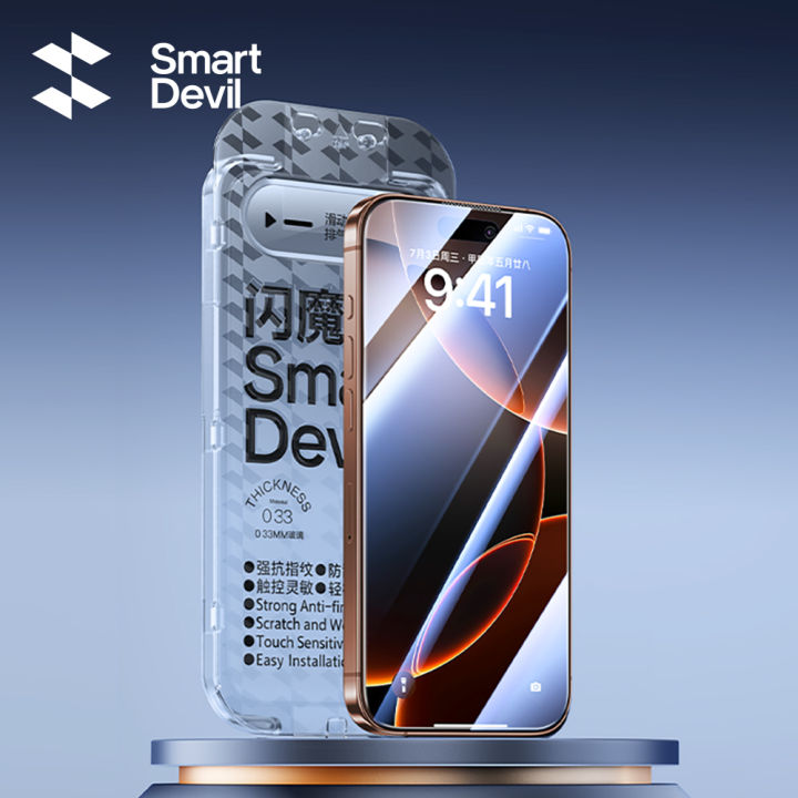 SmartDevil Tempered Glass Film for iPhone 16 Pro Max iPhone 16 Pro ...