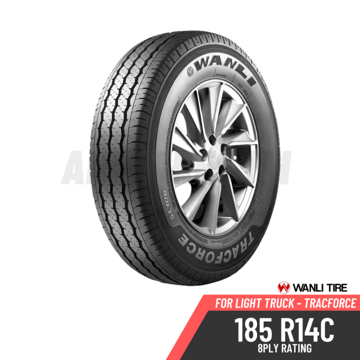 Wanli 185 R14C (8 PLY) Tire - Heavy Duty SL106 Tires for L300 Adventure ...