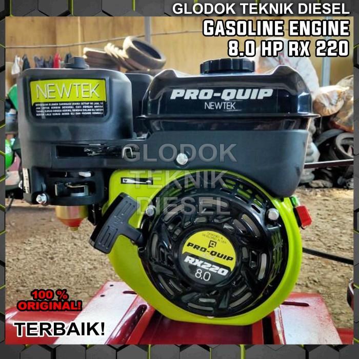 PROQUIP MESIN PENGGERAK BENSIN 8 HP RX 220 GASOLINE ENGINE RX220 ORI ...