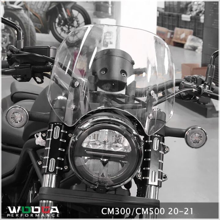 Motorcycle Front Windscreen Windshield Wind Screen Shield Deflector w ...