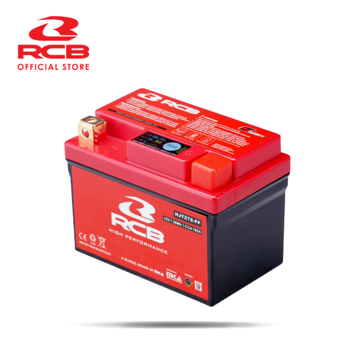 NEW! RCB S-Series Lithium Ion Battery 7L | 12V | 36WH | CCA 180A ...