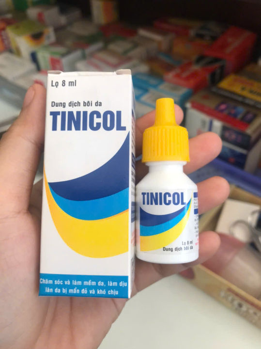 Tinicol Dung dịch bôi da hỗ trợ lác, lang ben chai 8mL | Lazada.vn