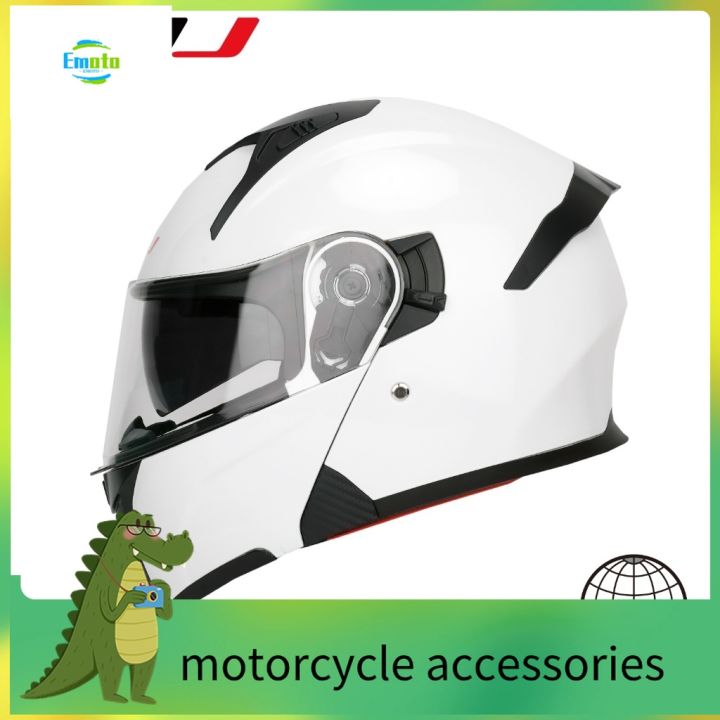 helmetHNJ YM-629 Modular Dual Visor Helmet Full Face for Motorcycle ...