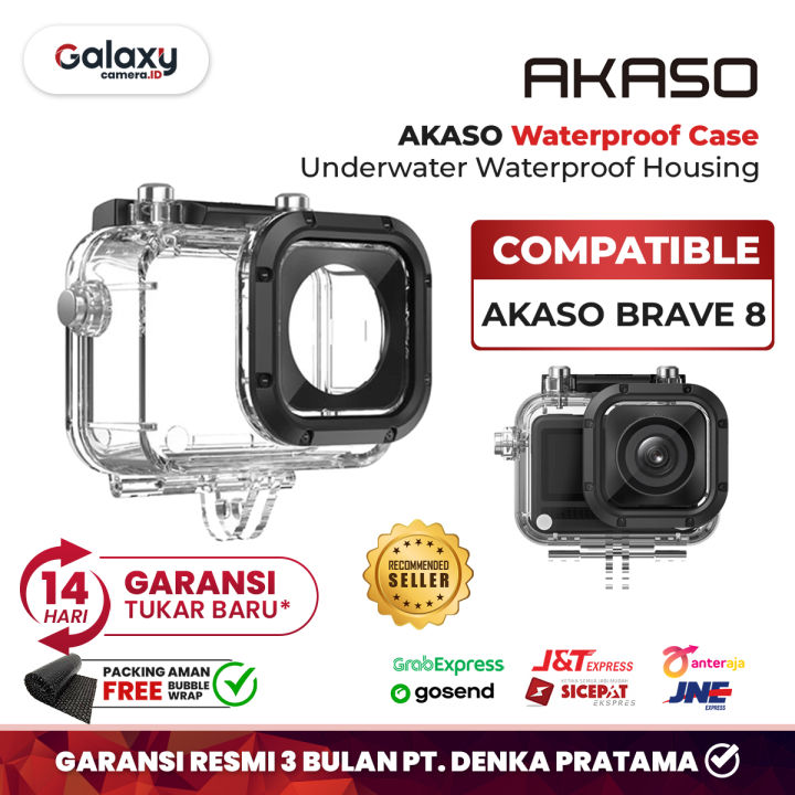 Akaso Waterproof Case for Brave 8 Underwater Housing Original Resmi | Lazada Indonesia