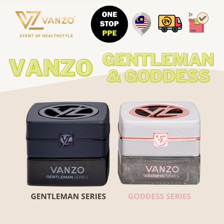 [OneStopPPE] Ready Stock VANZO Gentleman Goddess Series Car Refresher l ...