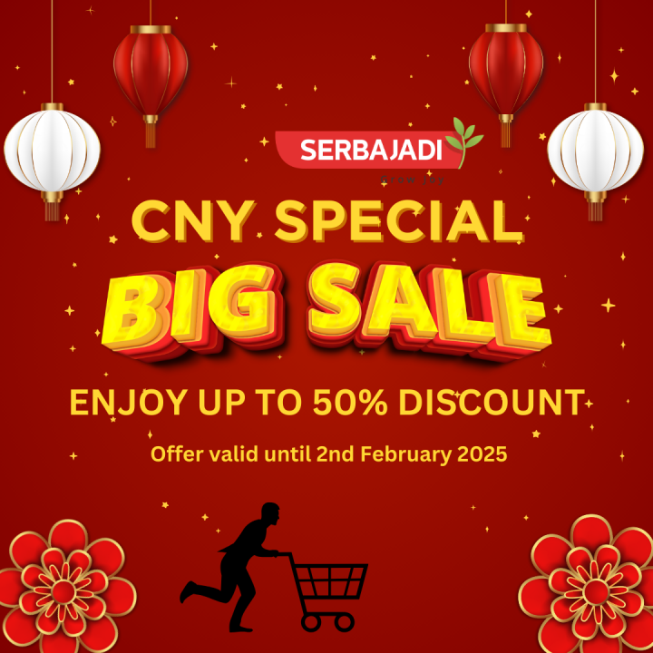 Special CNY 2025 Promotion - 15% OFF Discount | Lazada
