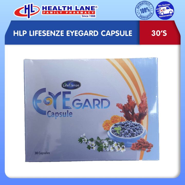 HLP LIFESENZE EYEGARD CAPSULE (30'S) | Lazada