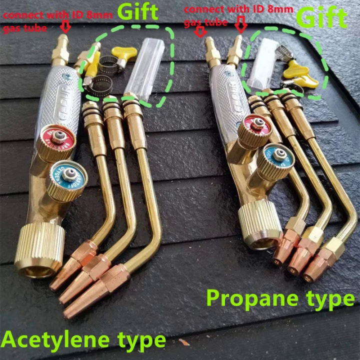 หัวเชื่อมแก๊สโรตารี่ Oxy Acetylene Propane Welding Torch Welding Torch ...