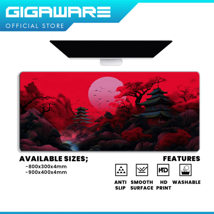 Gigaware Custom Japan Landscape Design Extended Mousepad Deskmat Large ...