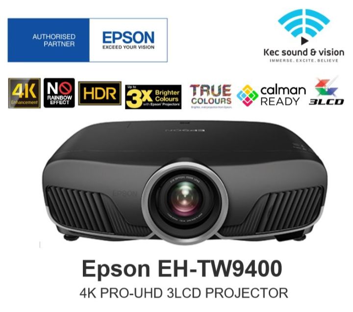 Epson Home Theatre EH-TW9400 4K PRO-UHD 3LCD Projector,TW9400 | Lazada ...