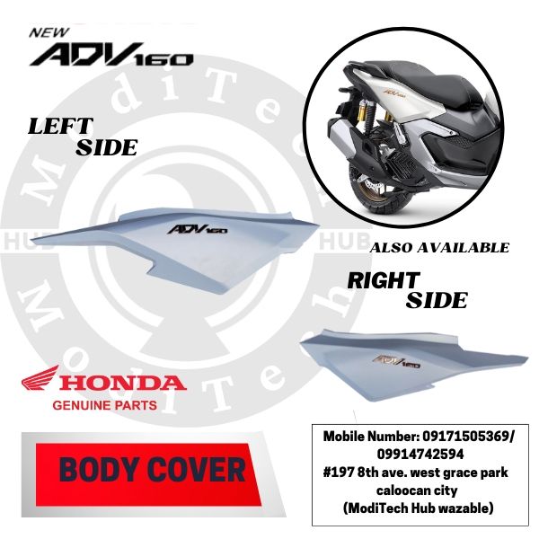 HONDA GENUINE BODY COVER MATTE WHITE FOR ADV 160 | Lazada PH