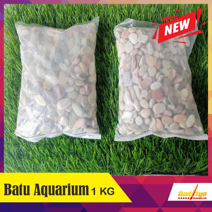Batu Aquarium Pancawarna 1Kg Batu Aquarium Putih Batu Untuk Aquarium ...