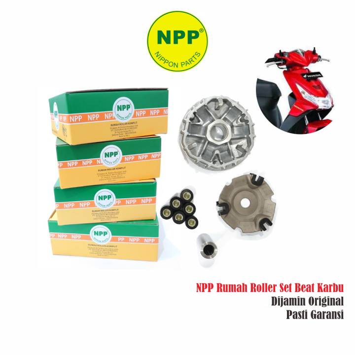 NPP Rumah Roller Set Beat Karbu Lama Assy Motor Matic Asli KVY | Lazada ...