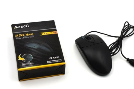 Universal USB wired mouse A4tech usb wired 2x click no more double ...