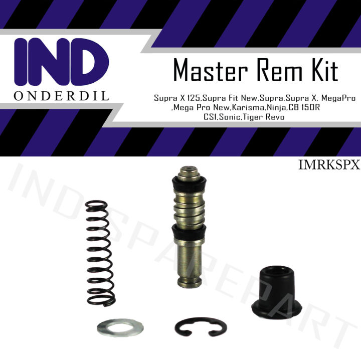 Master-Karet Sil-Seal Rem Kit-Cylinder Supra-X 125-Fit New-Mega Pro-New ...