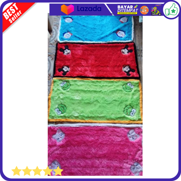 taplak meja karakter alas bahan raspur bordir | Lazada Indonesia