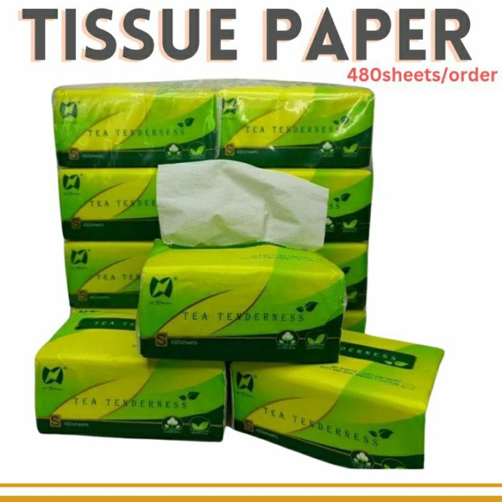 Tissue Paper 480sheets for Restaurant Cafe Personal Needs | Lazada PH