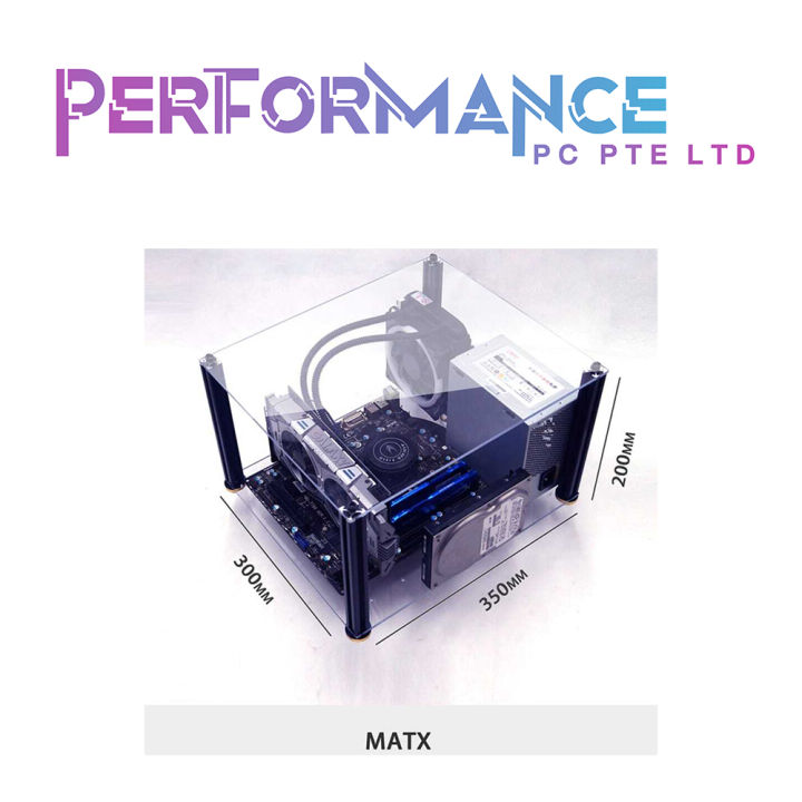 Acrylic Open Rig Desktop PC Test Bench testbench Computer DIY Bracket ...