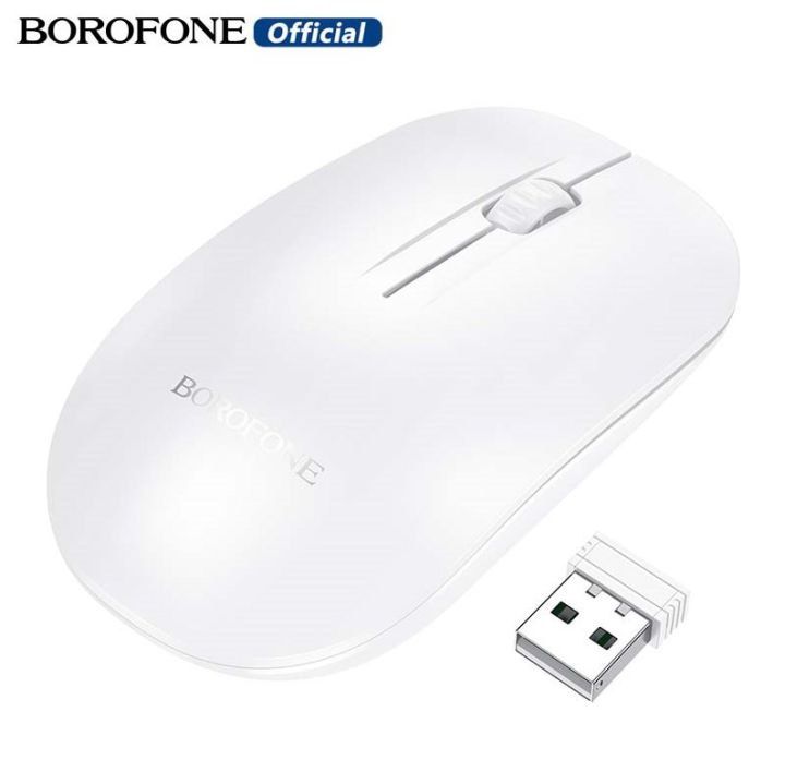 BOROFONE BG14 Business Wireless Mouse 2.4G Bluetooth Portable Office ...