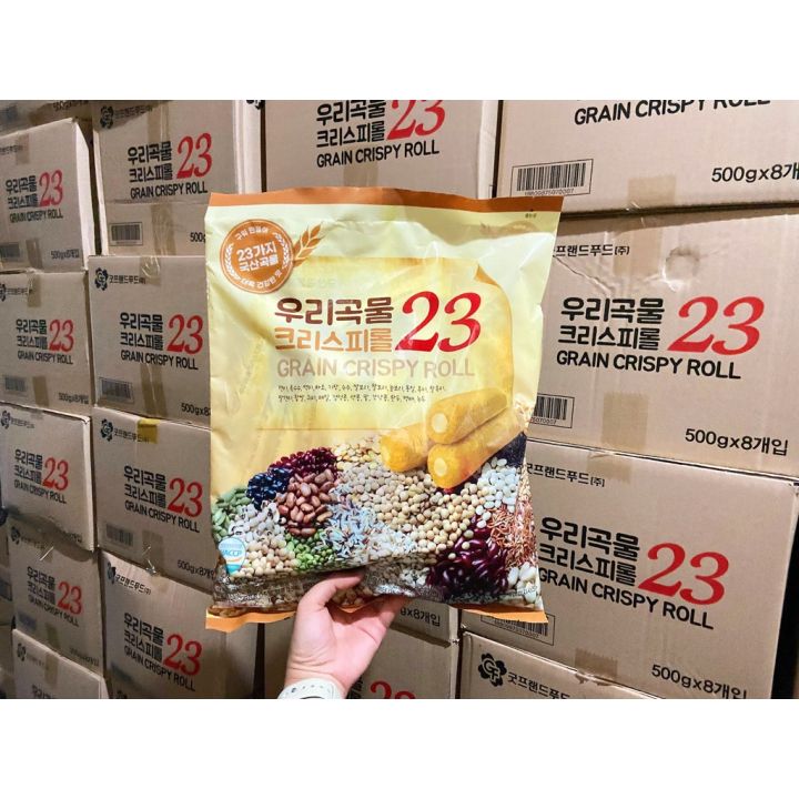 Bánh Cuộn Giòn 23 Vị Ngũ Cốc Nhân Phô Mai Hàn Quốc Lazada Vn