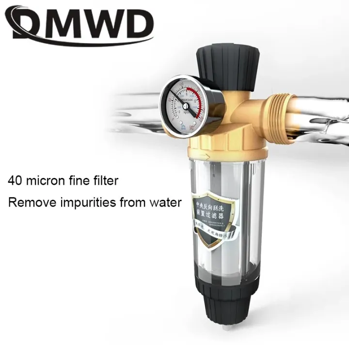 Direct Drinking Tap Front Purifier Copper Lead Pre-Filter Backwash ...