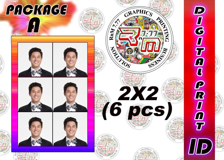 DIGITAL PRINTING RUSH ID PICTURE PACKAGE WITH FREE SOFT COPY 1x1/2x2 ...