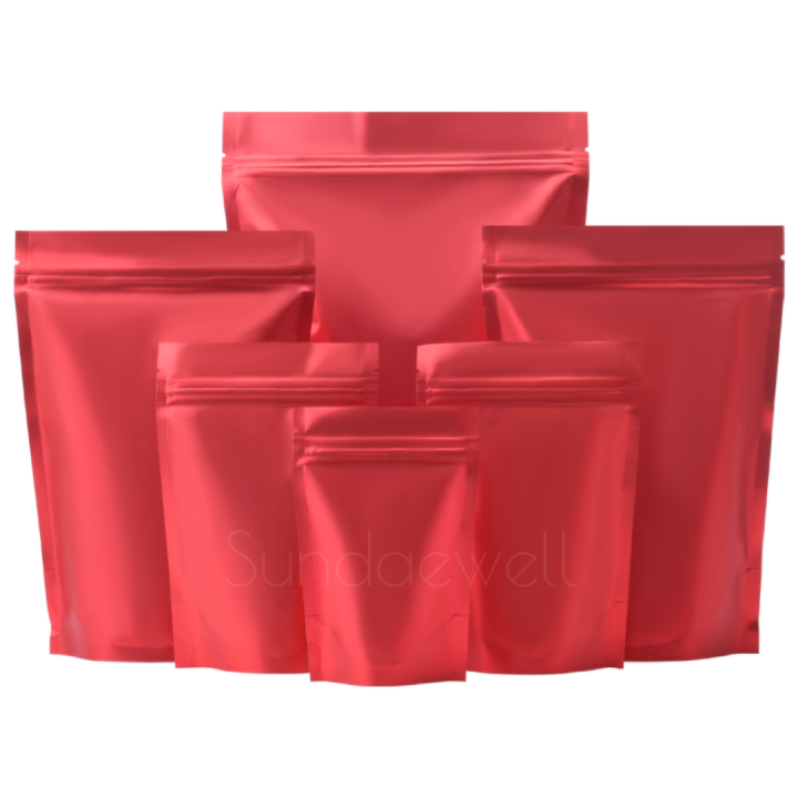 Sundaewell Food Grade Aluminium Zip-lock Stand Up Pouch Packaging Bag ...