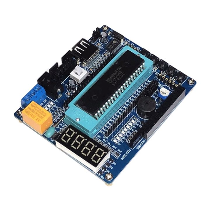 (ZFVI) ESTD 51 Single Chip STC89C52 Development Board Microcontroller ...