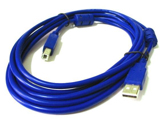 High Quality USB 2.0 1.5M PRINTER CABLE A To B (MALE TO MALE) CW ...