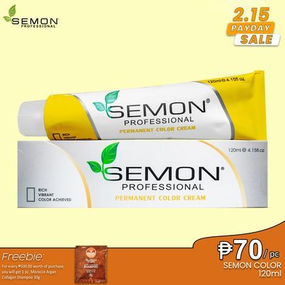 Semon Color Cream 120ml 7/77 M. W. Int. Blonde | Lazada PH