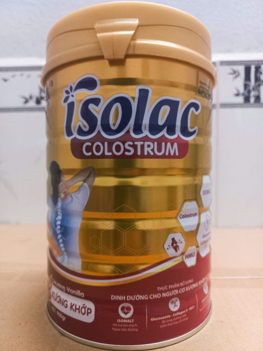 Sữa bột ISOLAC COLOSTRUM dinh dưỡng cho người cơ xương khớp Active _ Công ty TNHH dinh dưỡng ...