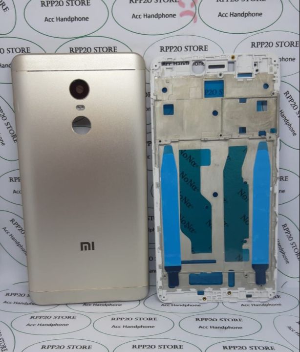 Casing Original Xiaomi for Redmi Note 4X Snapdragon Fullset Backdoor ...