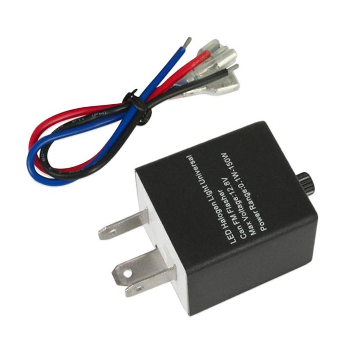 【Expert Recommended】 12V 3 pin frequency adjustable LED turn flasher ...