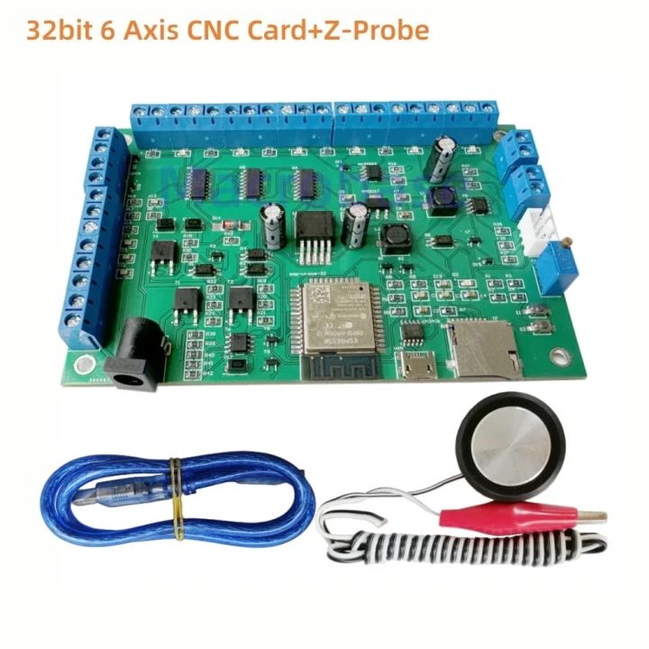 【Discount】 Grbl 6 Axis Breakout Board Control Panel Usb Motion Esp32 Wifi 32bit Cpu Similar ...