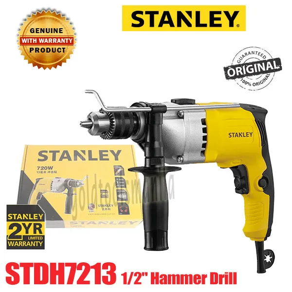 STANLEY STDH7213 - 1/2 Electric Impact / Hammer Drill | Lazada PH