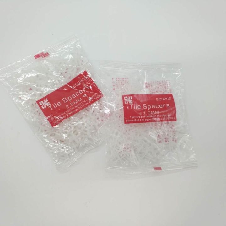 (100PCS) Tile Spacers 1MM 1.5MM 2MM 2.5MM 3MM 5MM Cross Tile Leveling ...