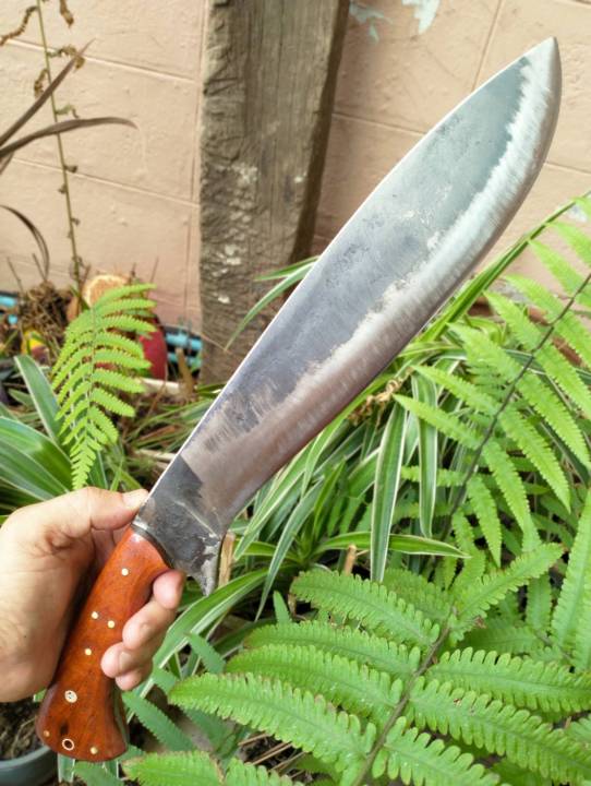 มีดเหน็บ E-Nep มีดกุรข่า Kukri มีดเดินป่า มีดมาเชเต้ มีดแคมป์ ใบ 11” SUP9 Full tang ตีร้อนชุบ ...