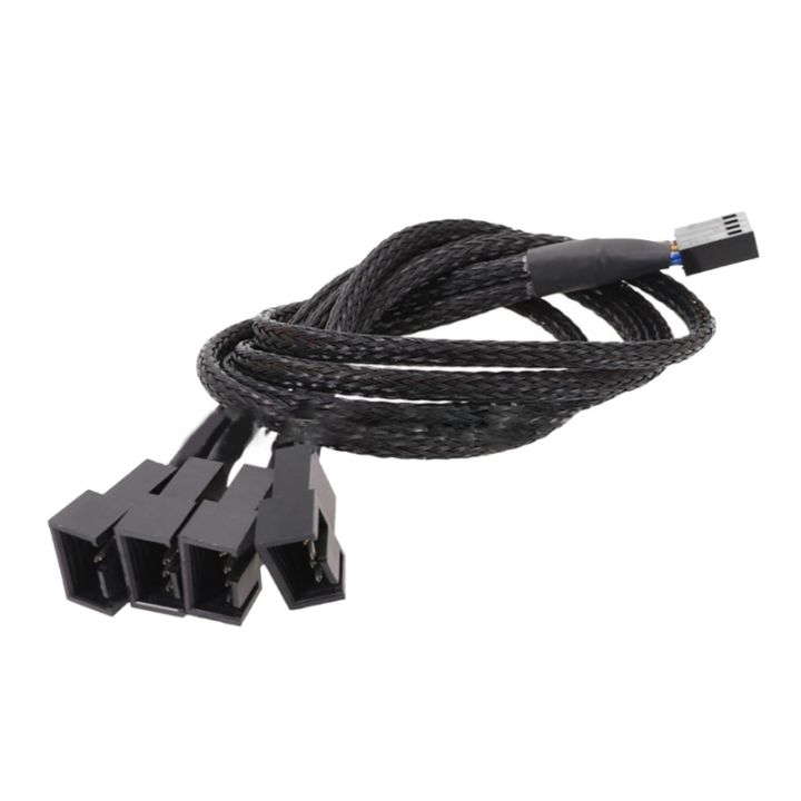 [New arrival] PWM 4pin Fan Sleeved Extension Splitter Hub Cables ...