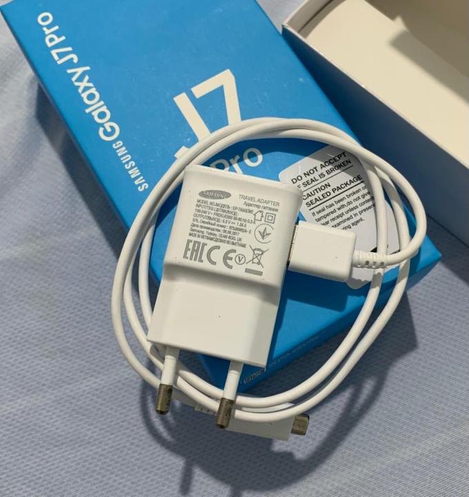 Charger Samsung Original Bawaan Hp Cas Support J7 Pro Mikro USB 1,55 ...